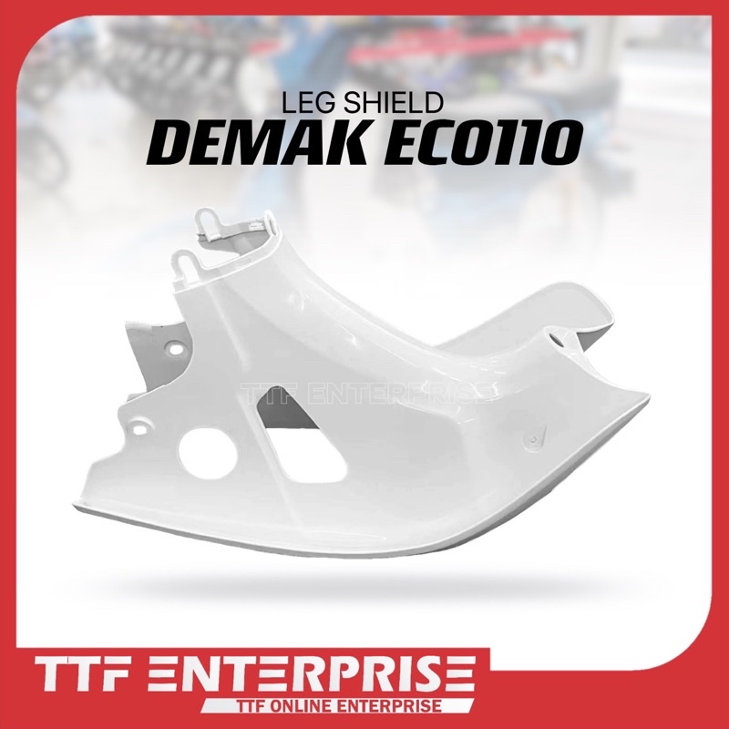 DEMAK ECO110 LEG SHIELD ECO 110 FRONT COVER PUTIH KEPAK SAYAP KEPOK LEGSHIELD EBEY WHITEBOARD ...