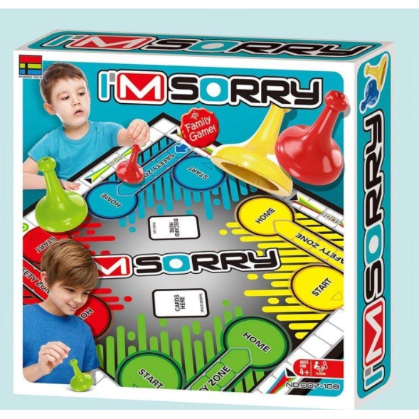 Sorry Game Chess I'M SORRY GAME Cross-border English Children's ...