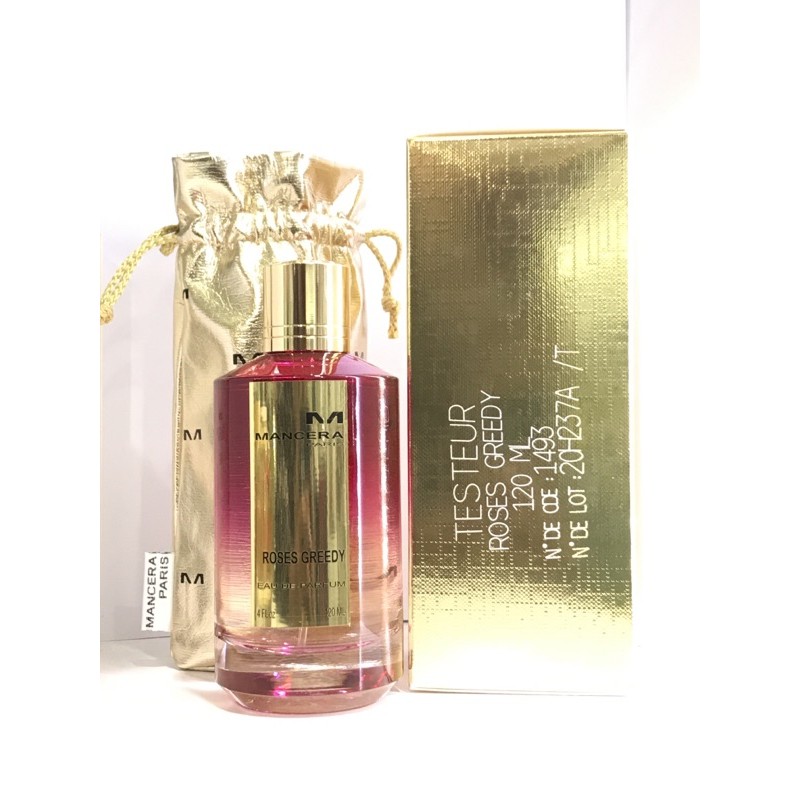ORIGINAL MANCERA ROSES GREEDY EDP 120ML TESTER BOX | Shopee Malaysia