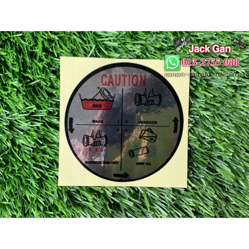 Sticker CAUTION Sticker CAUTION | Shopee Malaysia