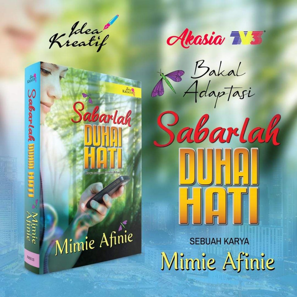 [🔥ADAPTASI🔥] Sabarlah Duhai Hati by Mimie Afinie | Shopee Malaysia
