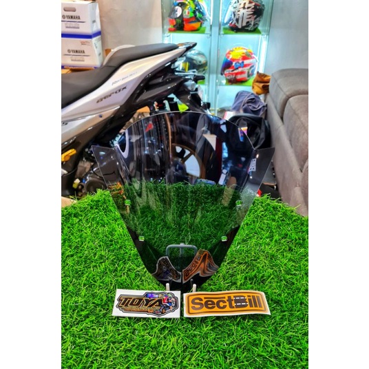 ORI SECTBILL VISOR YAMAHA NVX AEROX 155 WINDSHIELD HOT! | Shopee Malaysia