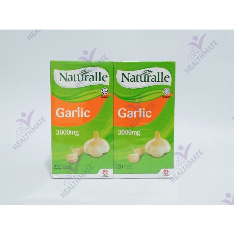 Naturalle Garlic 3000 mg Softgel Capsules (2 x 220's) | Shopee Malaysia