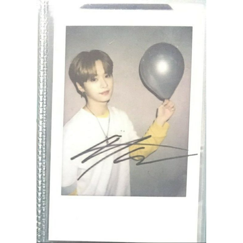 Photocard Polaroid Hi Stay Balloon Lee Know Stray Kids Skz Pc | Shopee ...