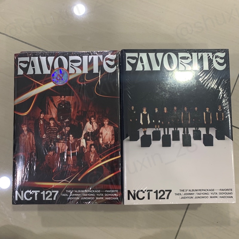 NCT 127 3TH REPACKAGED ALBUM ‘FAVORITE’ SEALED READY STOCK | Shopee ...
