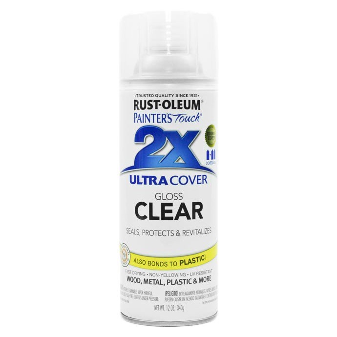 🇺🇸 Rust Oleum 2X Ultra Cover Spray 249117 Gloss Clear - 340g | Shopee ...