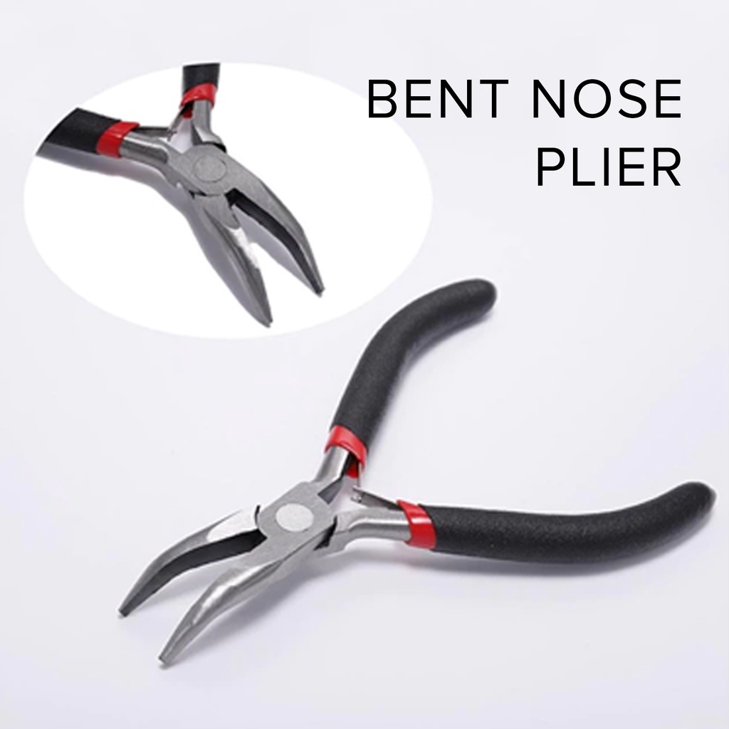 MINI PLIER 5 INCH DIY TOOL MULTI-PURPOSE JEWELLERY MAKING LONG NOSE ...