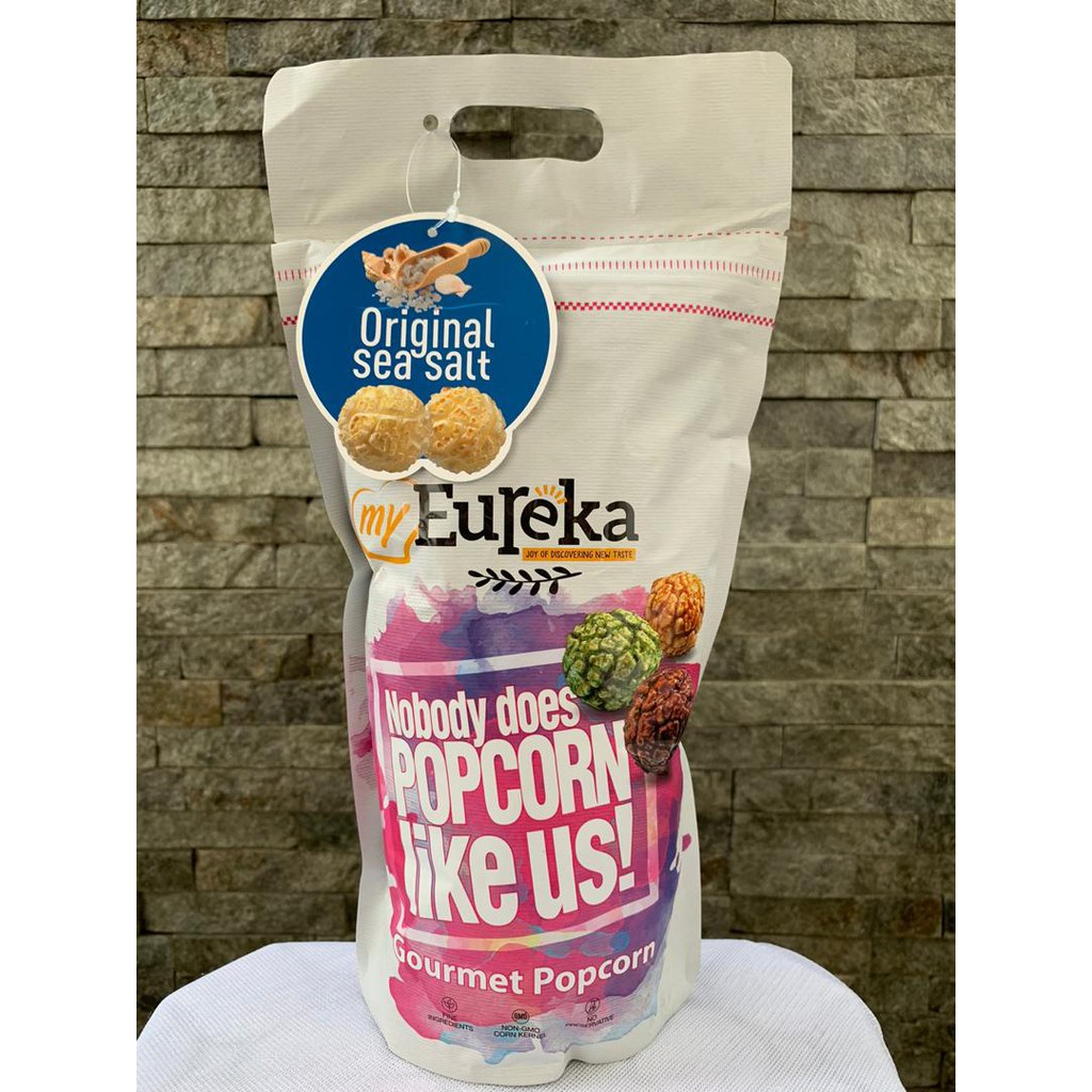 Eureka Original Sea Salt Popcorn 140g | Shopee Malaysia