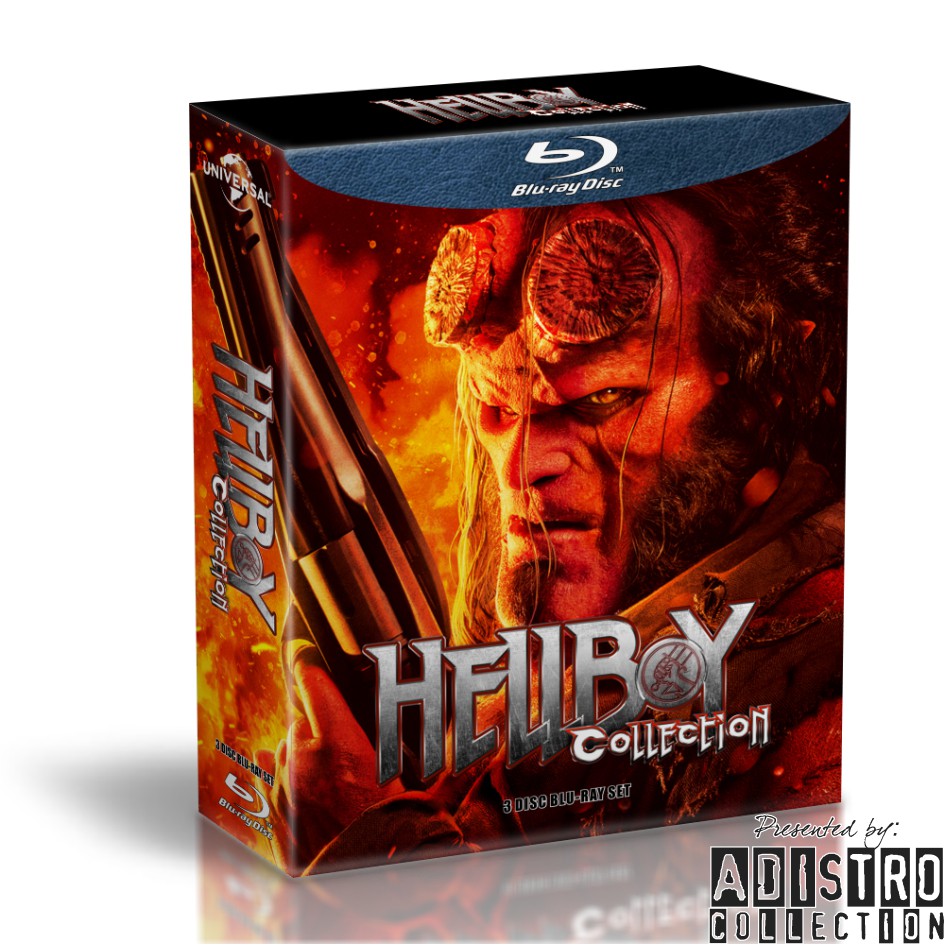 Hellboy Blu-Ray Film BOX SET COMPLETE Edition | Shopee Malaysia