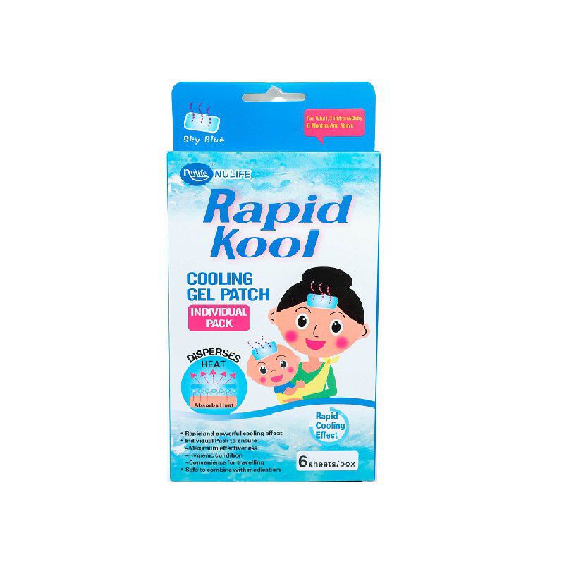 Rapid Kool Cooling Gel Patch (4 Keping/Kotak) | Shopee Malaysia
