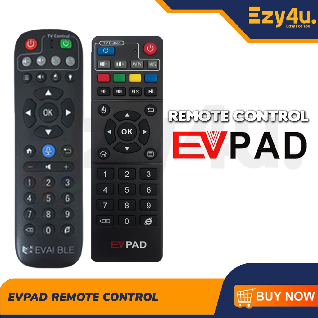 𝗘𝗩𝗣𝗔𝗗 𝗘𝗣𝗟𝗔𝗬 𝗘𝗩𝗕𝗢𝗫 𝗘𝗩𝗔𝗜 AI BLE Voice Remote Replacement for 2S 3S 3R ...