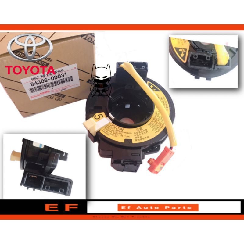 TOYOTA VIOS NCP42 ALTIS ZZE121 CAMRY ACV30 RUSH WISH ZZE122 CLOCK ...