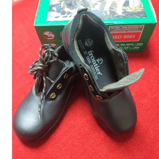 FRONTIER 28839 BLACK-11 STANDARD SAFETY SHOES LOW CUT SAIZ 7. | Shopee ...