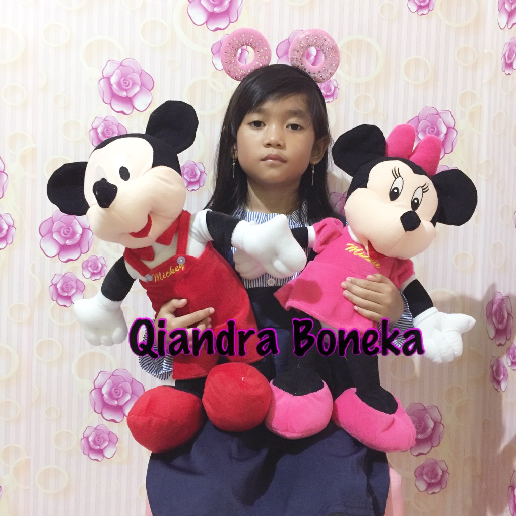 Mickey Mouse / Minnie Mouse XL Doll (Price for 1 Doll) | Shopee Malaysia