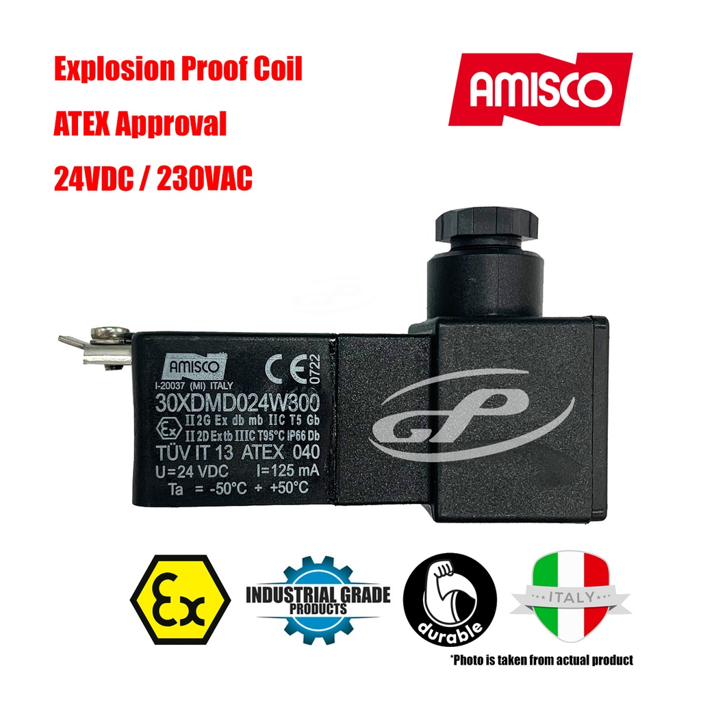 AMISCO Explosion Proof Type Coil for most pneumatic solenoid valve ...