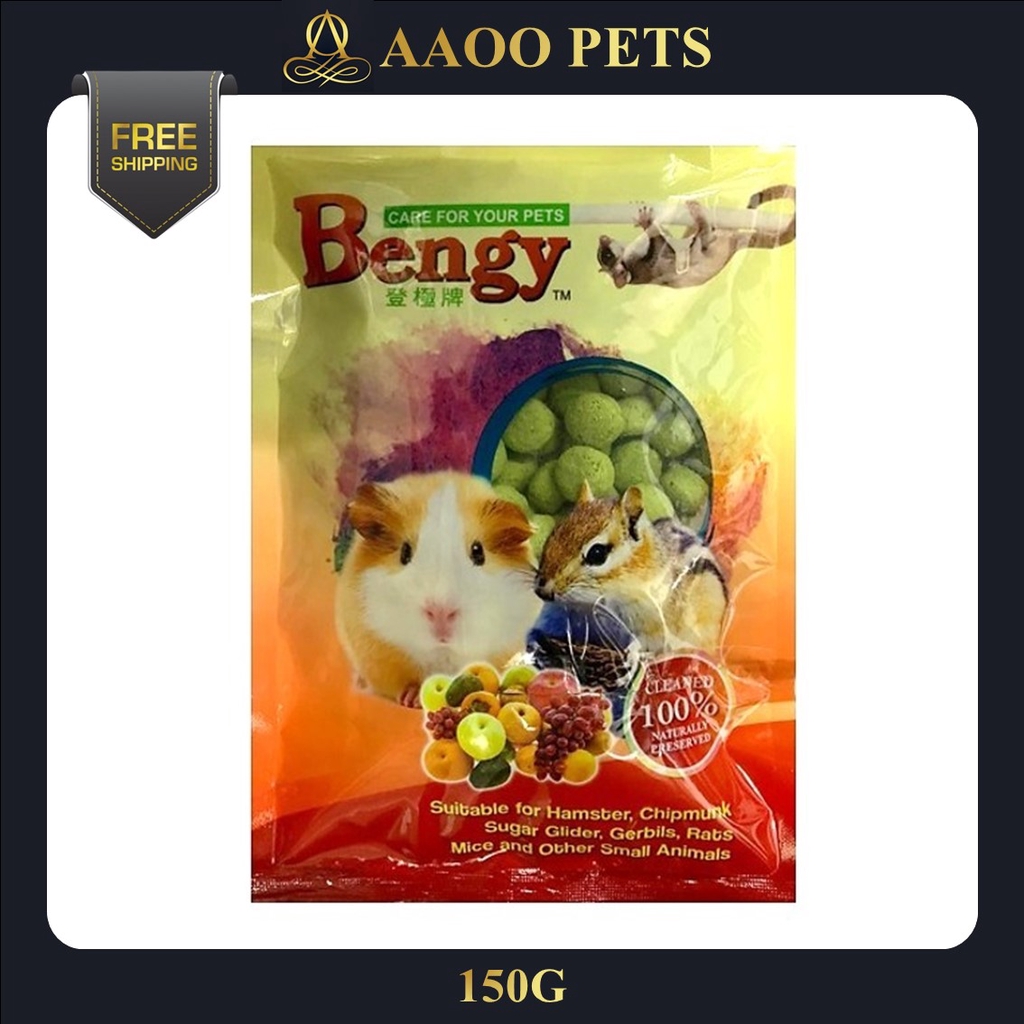 Bengy Hamster Snack Ball 150g - Hamster, Rabbit, Guinea Pig Snack Food ...