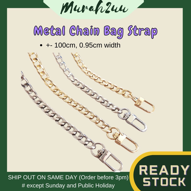 Bag Strap - Metal Chain/Tali beg Bag Accessories | Shopee Malaysia