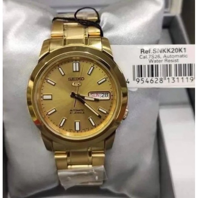 Seiko 5 SNKK20K1 Automatic Men's Watch | Shopee Malaysia