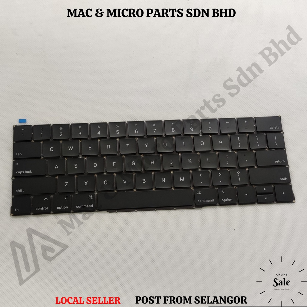 Mac & Micro Parts New Macbok Pro 13-inch 2018 2019 A2159 Keyboard (US ...
