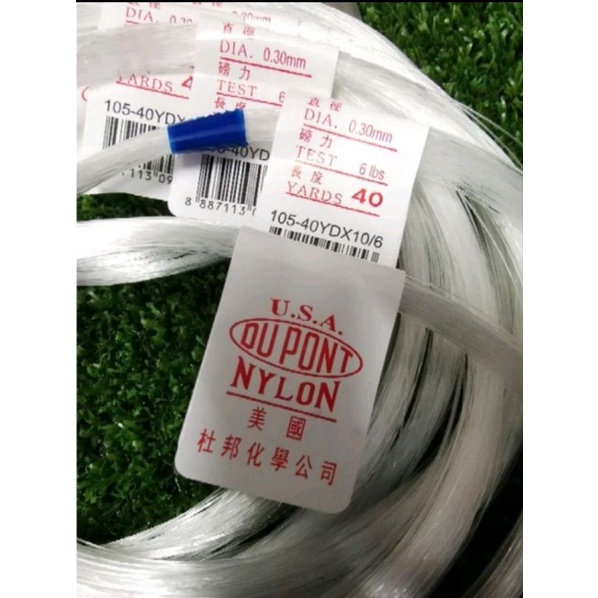 ORIGINAL TALI TANGSI DUPONT USA 4lb -15LB 40 YARD | Shopee Malaysia
