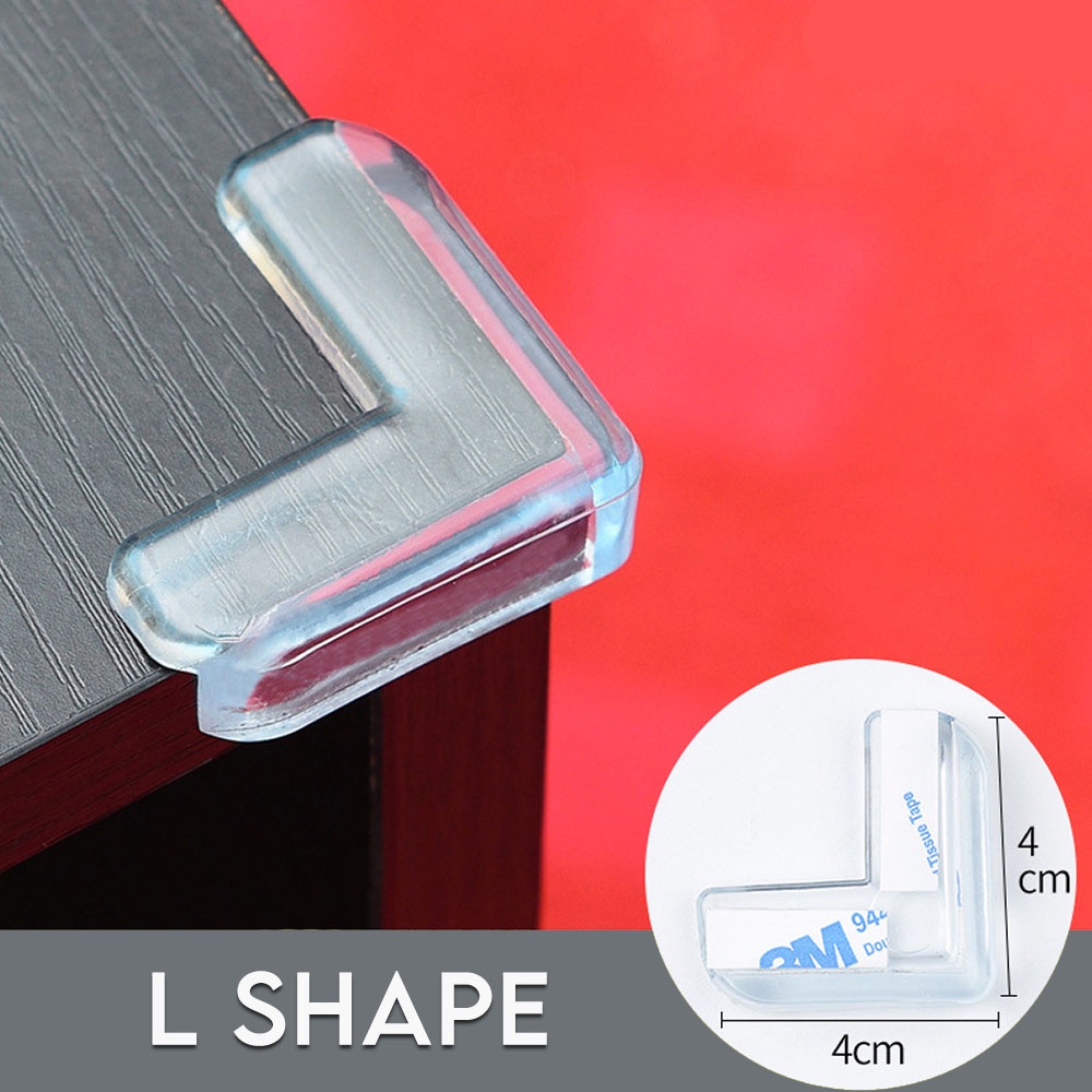 Transparent Corner Guards Edge Protectors Sticker Children Safety Anti ...
