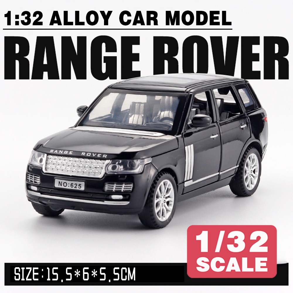 KLT 1:32 Range Rover Toy Car Model Metal Alloy Diecast Car Toys For ...