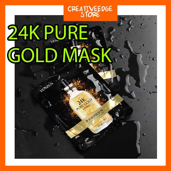Veze Venzen 24K Pure Gold Hydra Facial Mask Hyaluronic VEZE Face ...