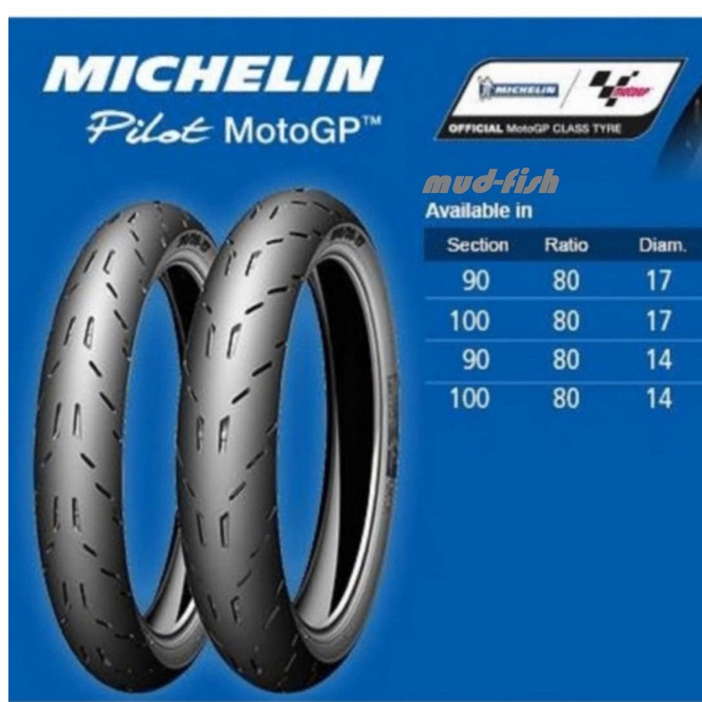 MICHELIN PILOT MOTO GP TUBELESS TAYAR TIRES | Shopee Malaysia