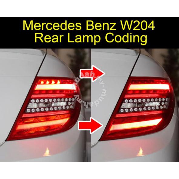 Mercedes Benz W204 Rear Lamp Coding Programing | Shopee Malaysia