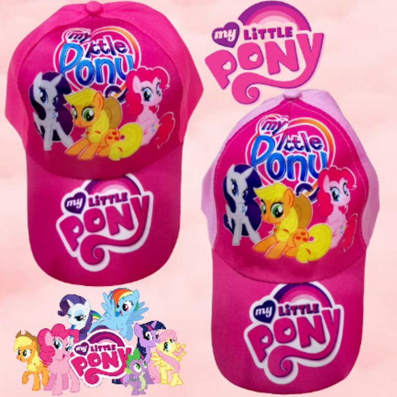 My Little Pony Children Caps Adjustable Cartoon🔥READY STOCK🔥 | Shopee ...