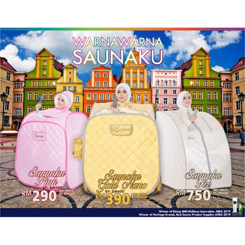 SaunaKu Portable Sauna | Sauna Wap& SaunaKu Infrared | Bertangas Moden ...