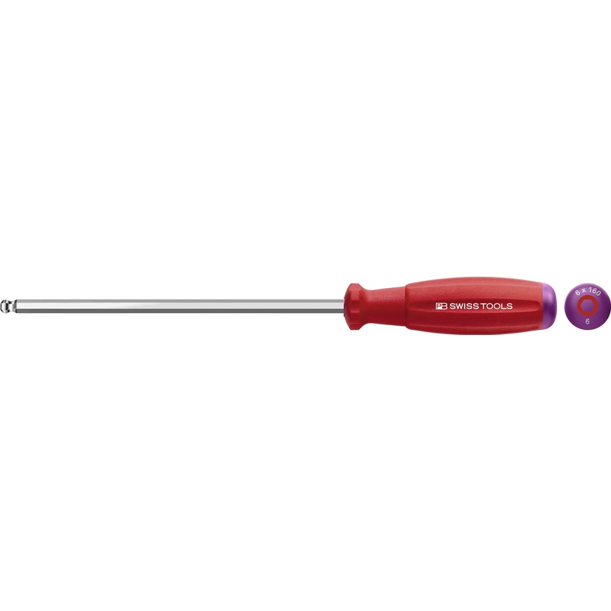 PB SWISS TOOLS SwissGrip Screwdrivers With Ball Point, PB 8206 S SERIES [100% ORIGINAL] | Shopee ...