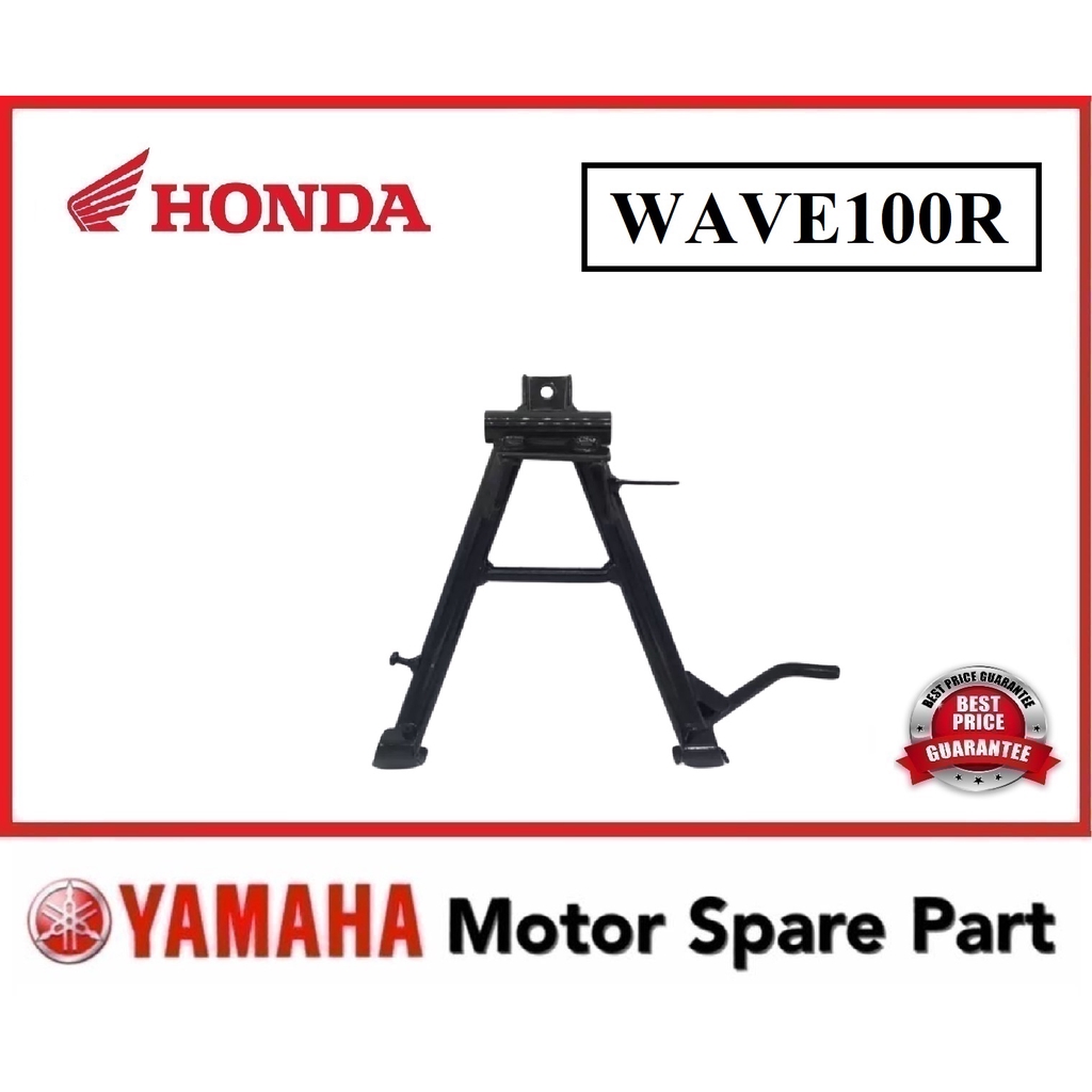 HONDA WAVE100R MAIN STAND 0 DOUBLE STAND TONGKAT TENGAH BESI JET CENTER WAVE100-R WAVE100 R WAVE ...