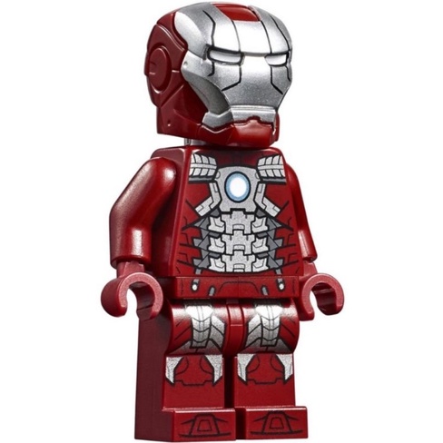 LEGO Marvel Super Heroes Iron Man 76125 ~ sh566 Iron Man Mk5 minifigure ...