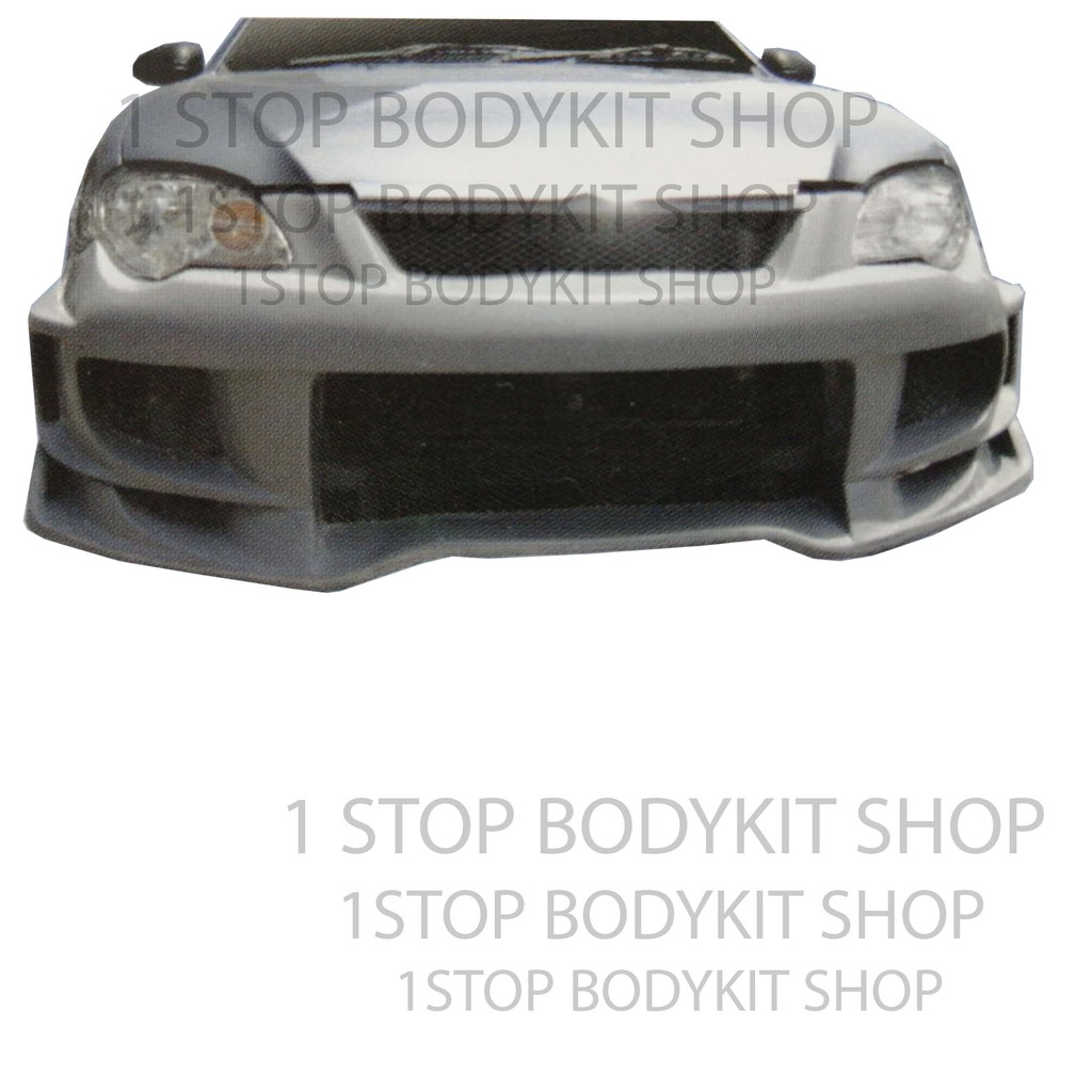 PROTON GEN2 FRONT BUMPER (CHARGE SPEED)FIBER(FIBERGLASS)SKIRT LIP ...