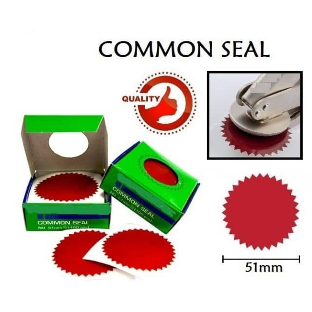 Common Seal Sticker 51mm (2Inch) | Shopee Malaysia