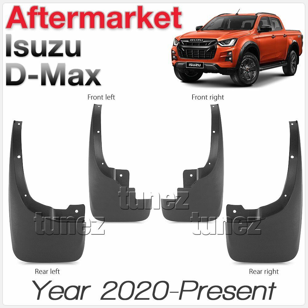 TUNEZ Isuzu D-Max DMax RG (2020-Present) Mud Flap Splash Guard | Shopee ...