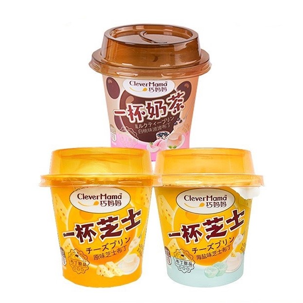 (CHINA) Clever Mama (QIAO MAMA) Pudding (Assorted Flavours) (100g) 中国 ...