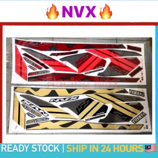 NVX 155 (3) YAMAHA NVX155 Stripe Stiker Sticker NVX BLUE RED GP DRMK ...