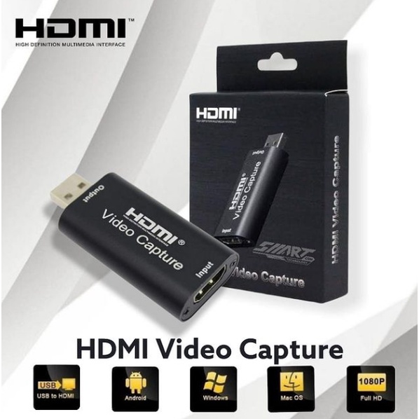 Hdmi Video Capture Support 4K | Shopee Malaysia