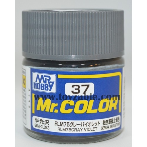Mr.Hobby Mr.Color C-37 Semi Gloss RLM75 Gray Violet | Shopee Malaysia