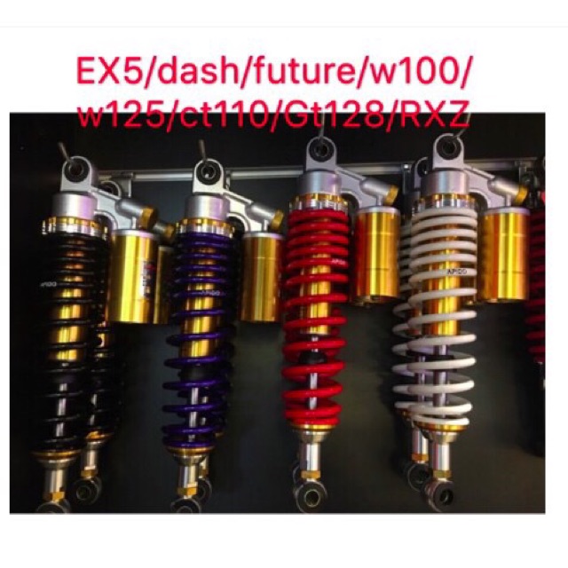 REAR ABSORBER ADJUSTABLE 330MM EX5 dream WAVE125 WAVE100 WAVE 100 110 ...