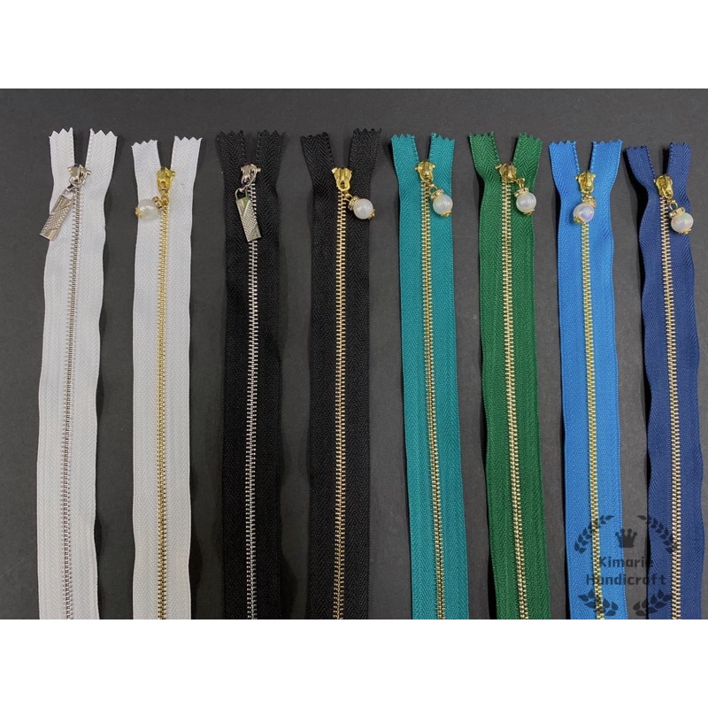 Fancy Zip Cantik Besi Remark Warna/Zip Metal/Zip Besi/Zip Abaya ...