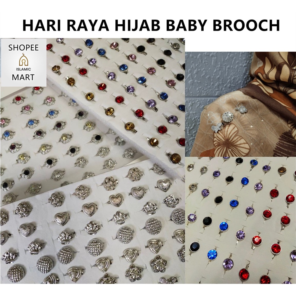 HIJAB BABY BROOCH 】 MINI KERONGSANG PIN TUDUNG BUDAK BAWAL SHAWL ...