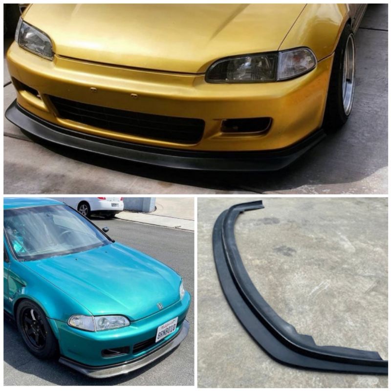 Civic'92 EG SR3 (PU6109) Front V-Lip PU Without Paint | Shopee Malaysia