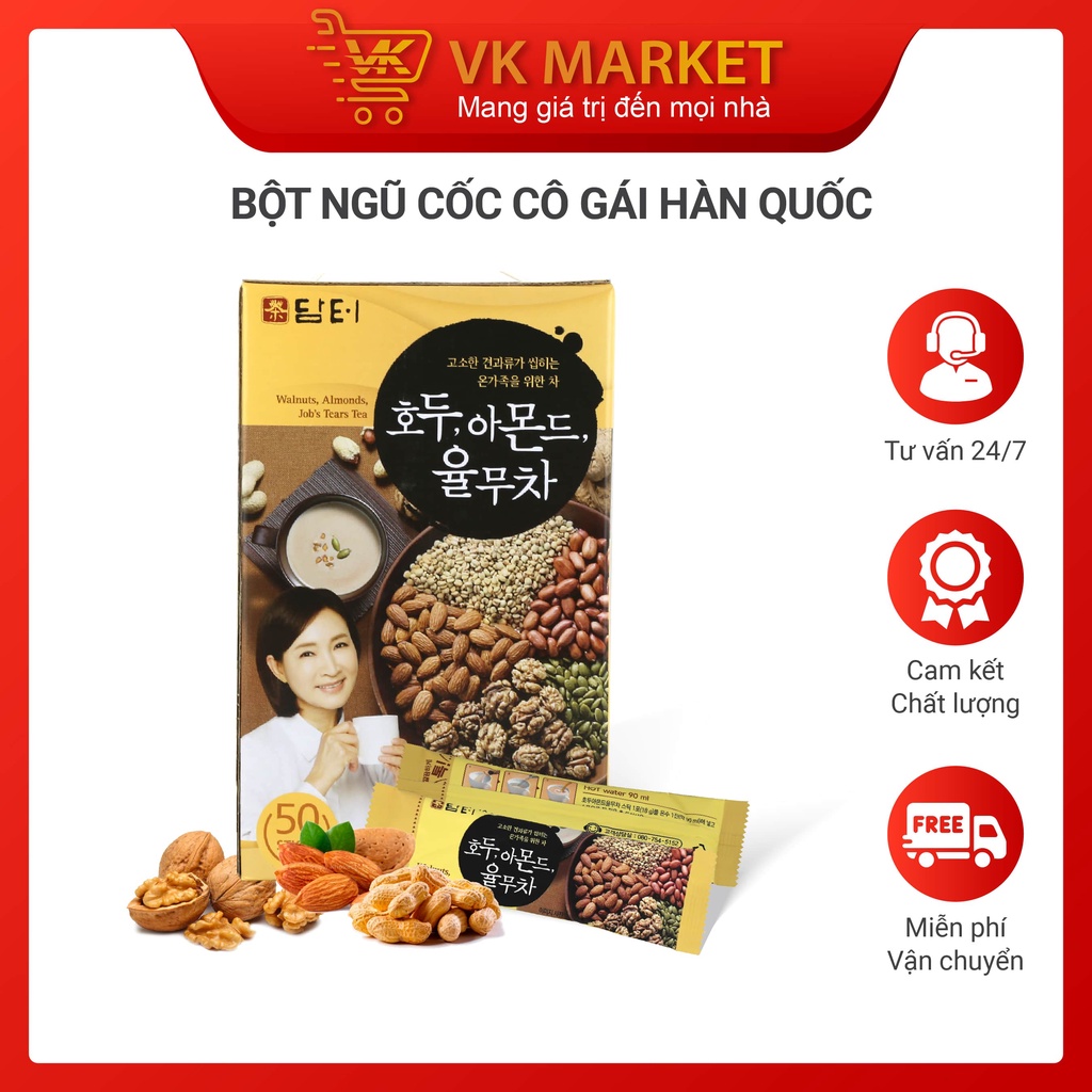 Damtuh Korean nutritious Cereal Flour With Healthy Girl-Shaped Box - VK Market | Shopee Malaysia