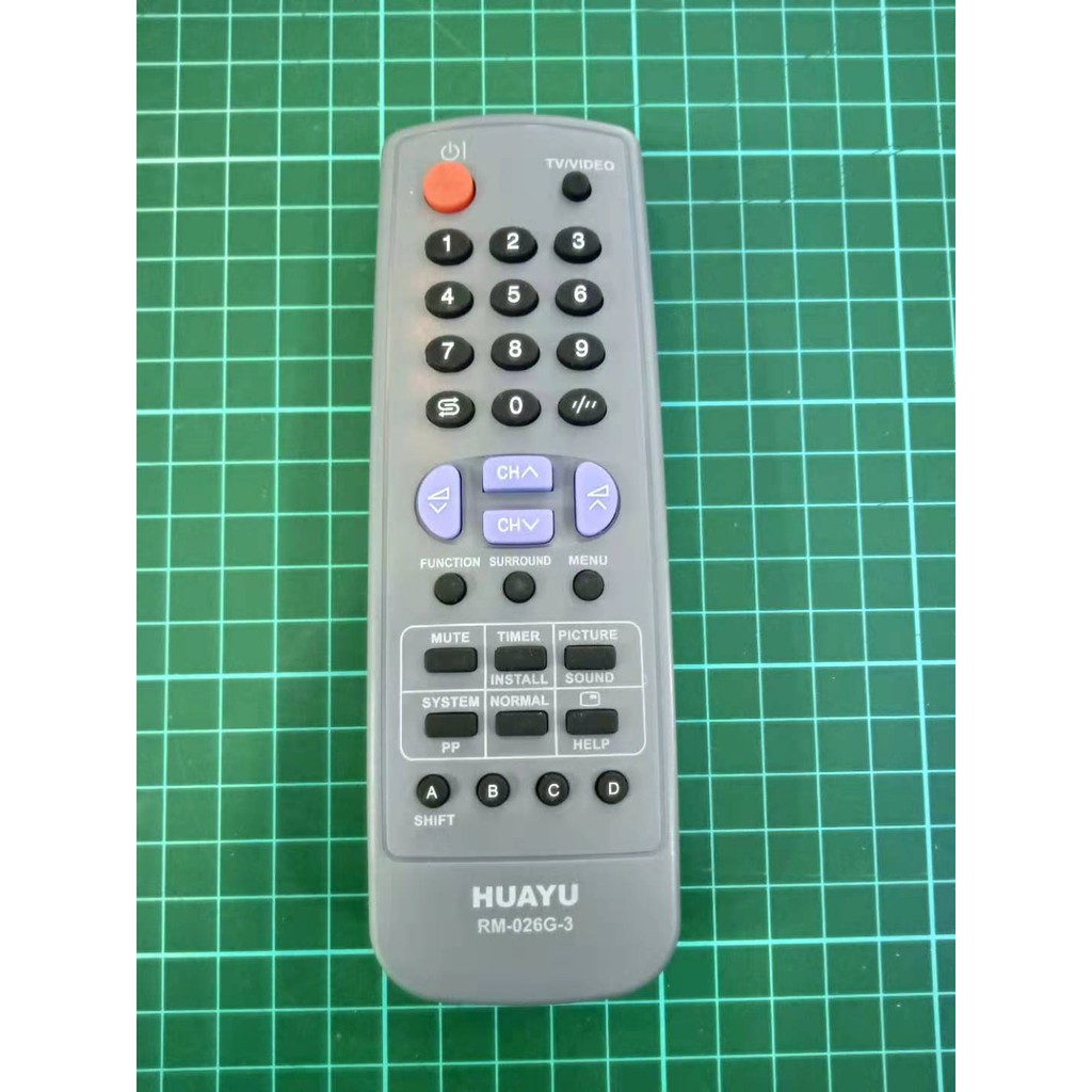 (FREE BATTERY)SHARP COMMON TV REMOTE CONTROL RM-026G-3 | Shopee Malaysia