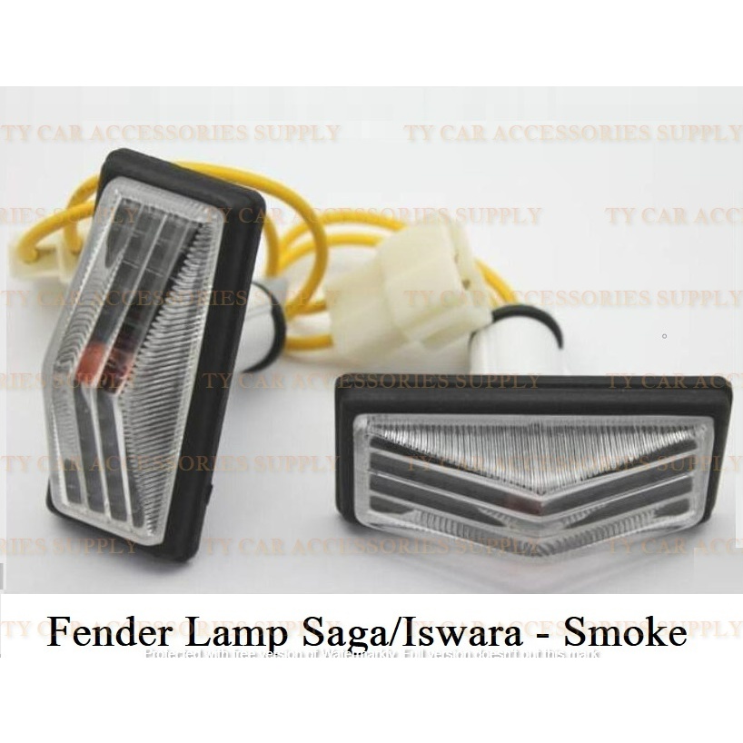 Proton Saga/Iswara Fender Lamp Crystal/SMOKE | Shopee Malaysia