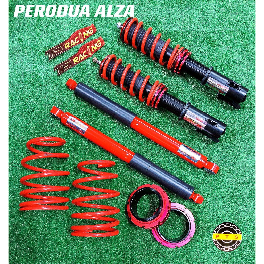 PERODUA ALZA TS RACING Adjustable Absorber PTSTYRE Racing HI LOW ...