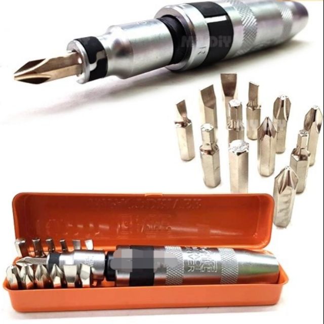 IMPACT DRIVER SET 13PCS PIN HEAVY DUTY | Shopee Malaysia